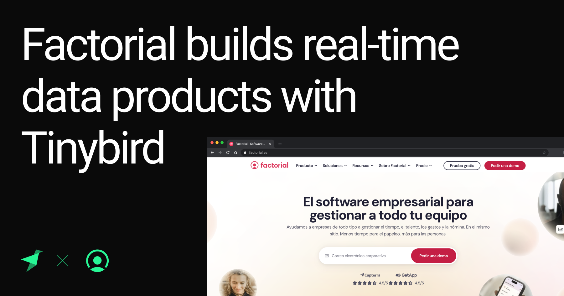 Factorial builds real‑time data products with Tinybird