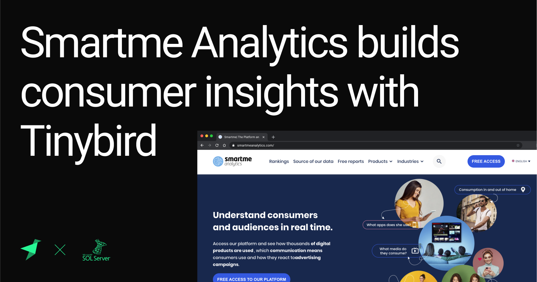 Smartme Analytics builds complete consumer insights with Tinybird